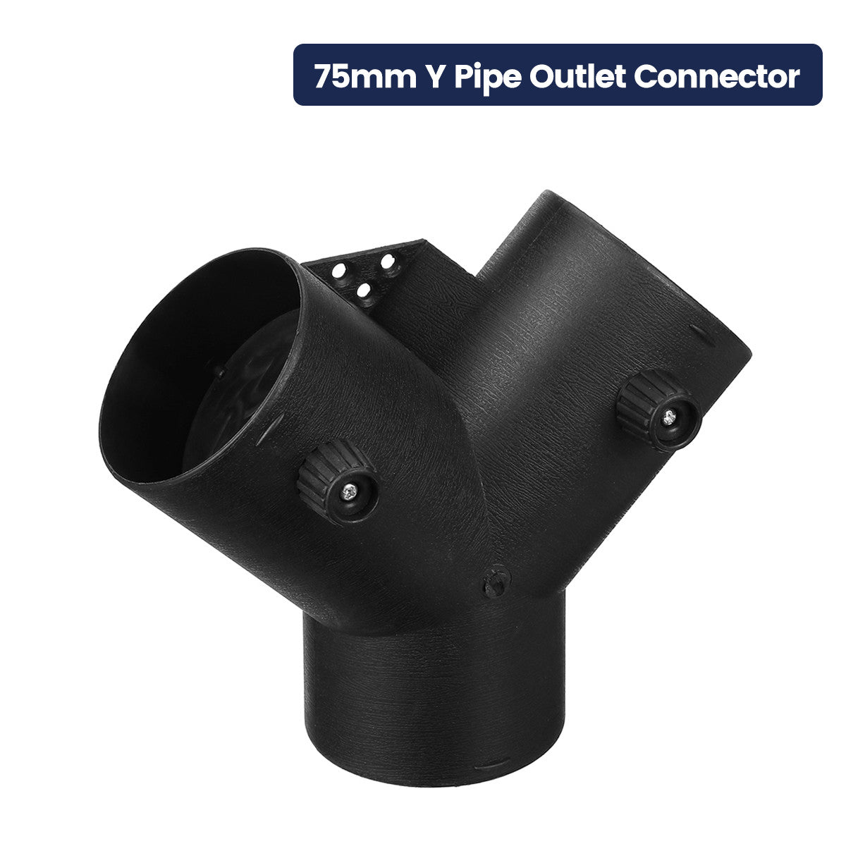 A39 Air Ducting Connector, 75mm Y&T Branch for TC Heater - Hcalory