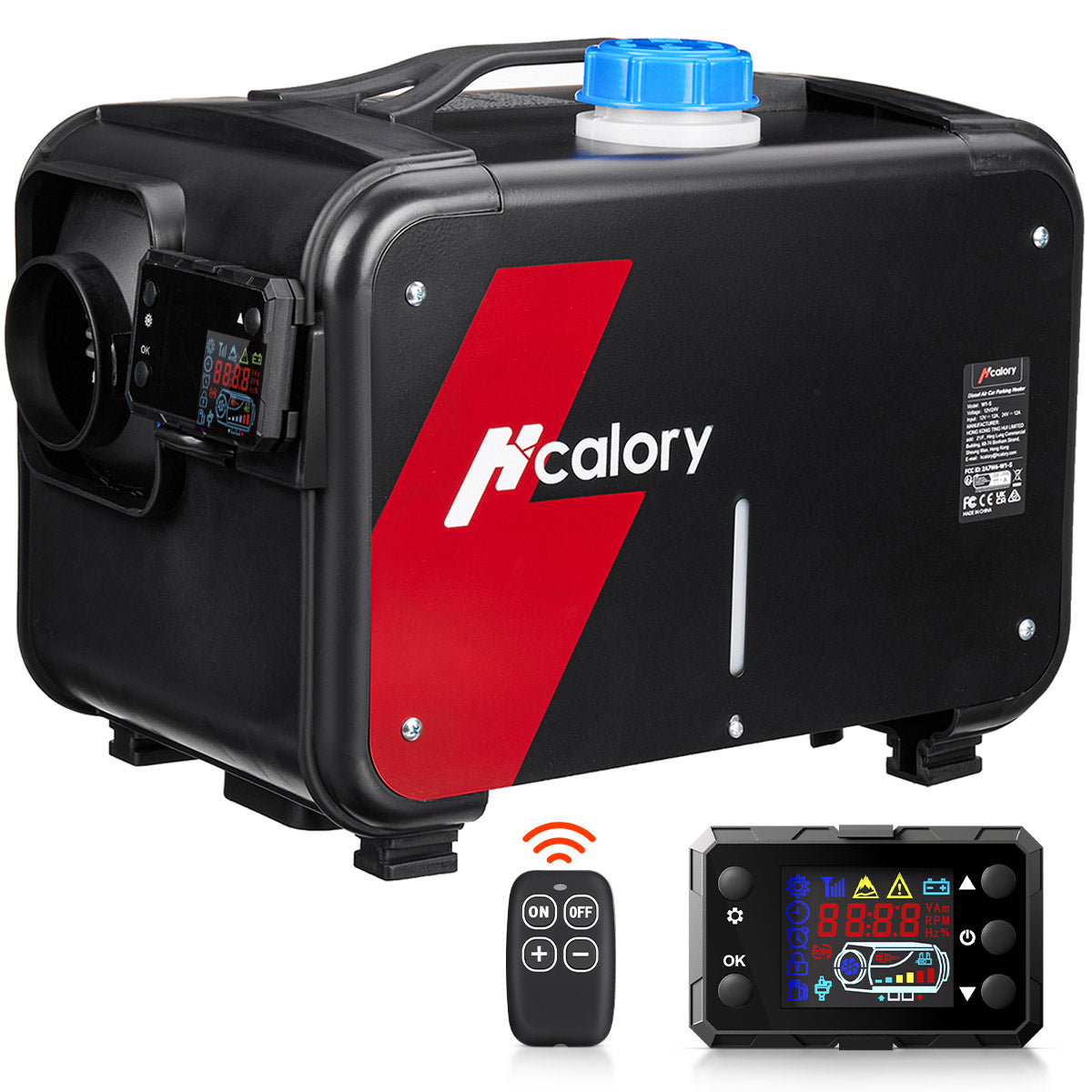 W1 Diesel Heater Handy-SE, 8KW 12V All In One APP - Hcalory