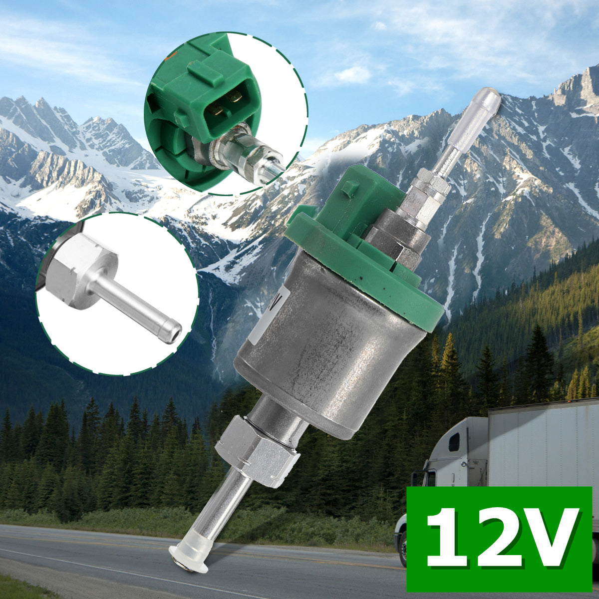 HX505 Diesel Heater Oil Pump, Accessories- Hcalory